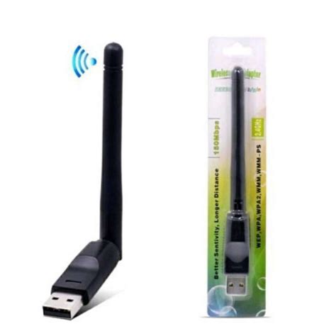 Promo Usb Adaptor Wireless Antena Penerima Sinyal Wifi Reciver 150mbps