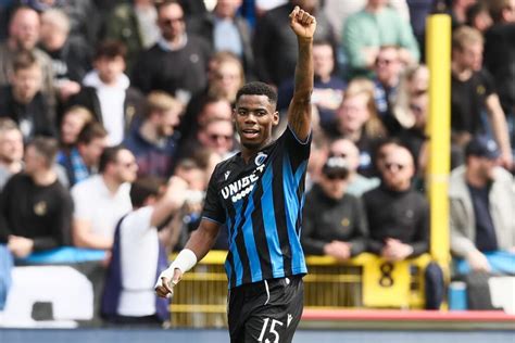 Onyedika Scores Third Goal Of The Month As Club Brugge Mount Late Title