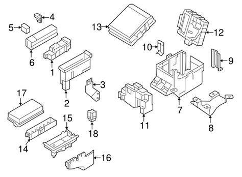 Nissan Rogue AWD Fuse Box Diagrams