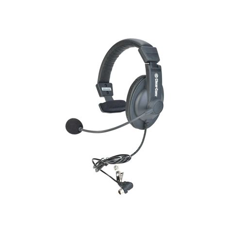 Clear Com CC 15 MD4 Single Ear Intercom Headset With Mini DIN Connector For DX Series Wireless