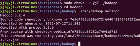 大数据实验一，hadoop安装及使用 hadoop实验 csdn博客