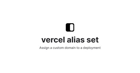 vercel alias set fig