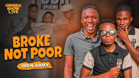 Obinna Show Live Crazy Not Crazy 3men Army Youtube