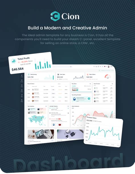 Cion Django Admin Dashboard Template Thememag