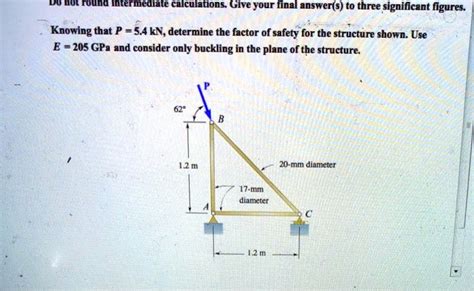 Solved Do Not Rouna Intermediate Calculations Give Your Final Answers