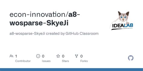 GitHub Econ Innovation A8 Wosparse SkyeJi A8 Wosparse SkyeJi Created