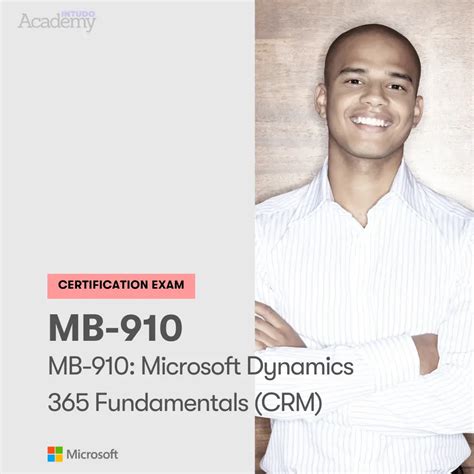 MB 910 Microsoft Dynamics 365 Fundamentals CRM
