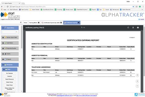 The Start Software Blog Alpha Tracker Alpha Legal Alpha Anywhere