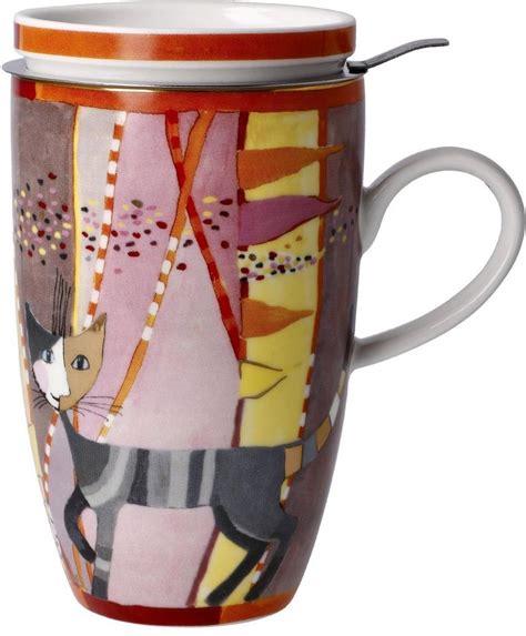 Goebel Tasse Teetasse Mit Deckel Und Sieb Porzellan Deckel Auch Als