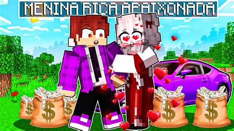 Menina MilionÁria Se Apaixonou Pelo S4ulo No Minecraft Youtube