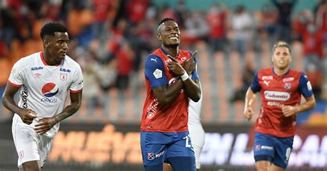 Díber Cambindo La Garantía De Gol Del Medellín Para La Final Contra Pereira Infobae