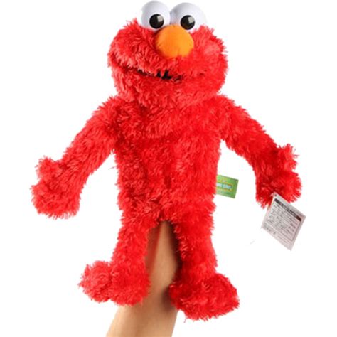 Boneca Marionetas De Pelúcia Elmo Cookiemonster Sesame Street Macia Sésamo Shopee Brasil
