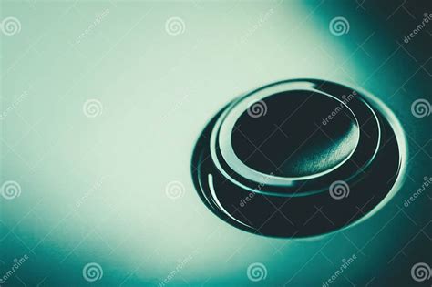 Minimalistic Close Up Of A Circular Toggle Switch Stock Image Image Of Minimalistic Style