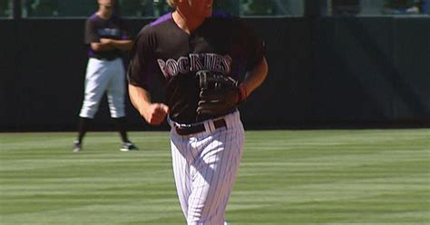 Josh Rutledge Making A Name For Himself With Rockies Cbs Colorado