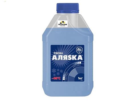 Охлаждающая жидкость Тосол "АЛЯСКА" А-40 1кг - Россавтохим