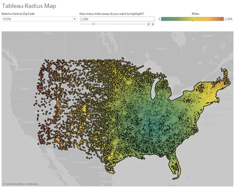 Zip Code Map In Tableau Printable Templates Free