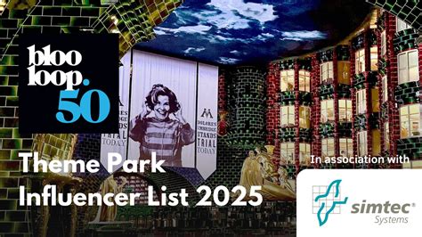 Blooloop 50 Theme Park Influencer List 2025 Nominations Blooloop