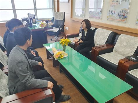 당진교육 상반기 교육장 학교현장 방문 실시