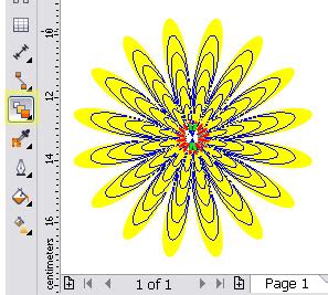 Menggambar Cepat Dengan Distortion Tool Belajar CorelDRAW