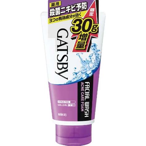 Gatsbyギャツビー フェイシャルウォッシュ 薬用トリプルケアアクネフォーム 30g増量 洗顔フォーム マンダム｜mandom 通販