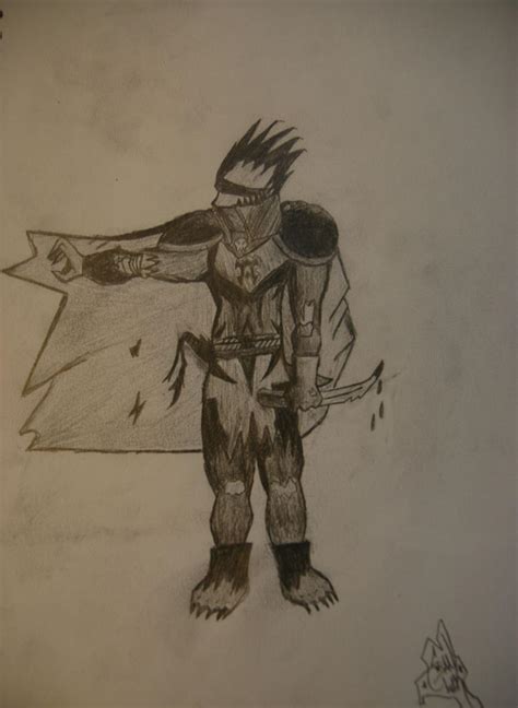 Sketch Of Undead Rogue By Sturk01 On Deviantart