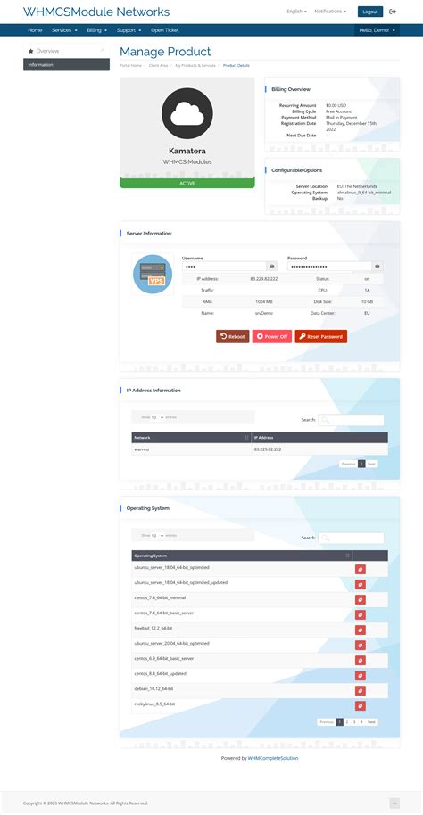 Kamatera Cloud Automation Whmcs Marketplace
