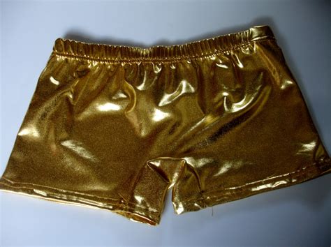 Shiny Metallic Wet Look And Plain Hot Pants Shorts Ebay