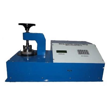 Automatic Digital Bursting Strength Tester 44 5 Mm 240V At Rs 70000