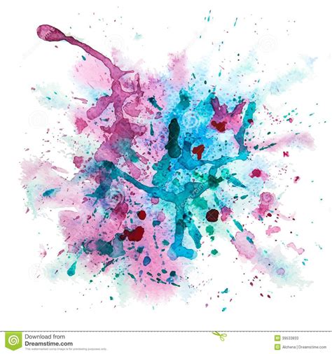 Ink Splatter Vector At Collection Of Ink Splatter