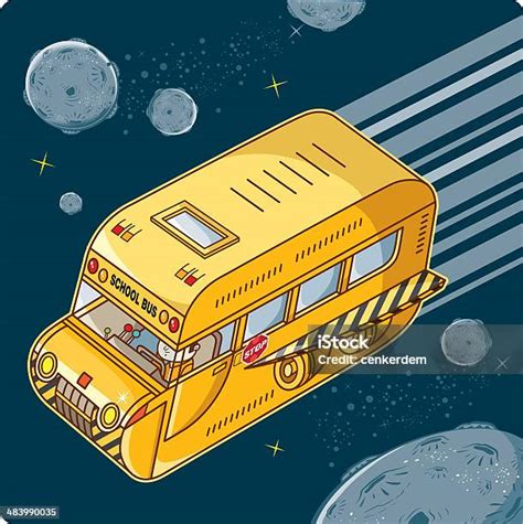 Bus Sekolah Terbang Ilustrasi Stok Unduh Gambar Sekarang Bus