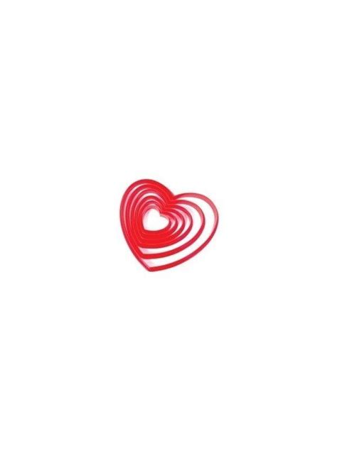 Cortador Galleta Corazón Pzs Plástico