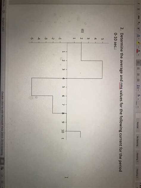 Solved Determine The Average And Rms Values For The Chegg