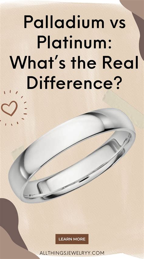 Palladium Vs Platinum Whats The Real Difference Platinum Platinum Wedding Band Womens