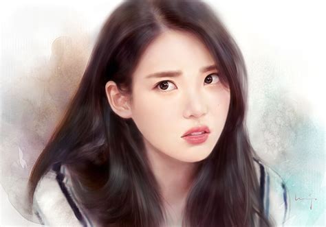 Artstation 아이유 팬아트