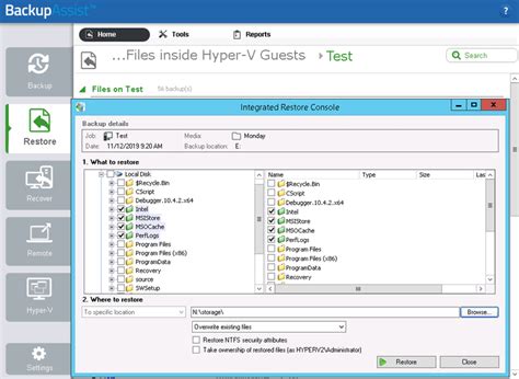 Hyper V Backup Software Easy Disaster Recovery With BackupAssist