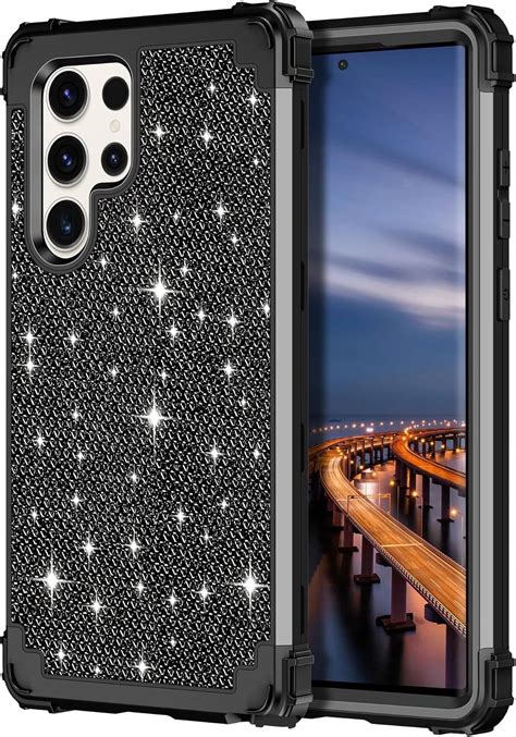 Lontect For Galaxy S23 Ultra 5g Case Shockproof Three Layer