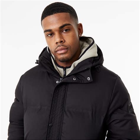 Everlast Hooded Puffer Jacket Short Puffer Jackets Frasers