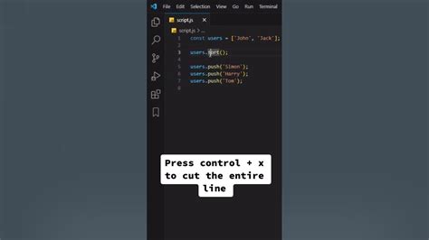 vs code tricks 07 copy paste lines very easily vscode youtubeshorts