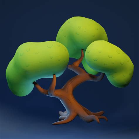 Stylized Tree Rblender