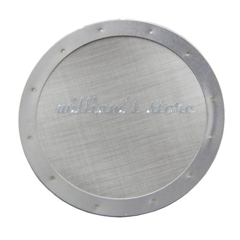 Ultra Fine Stainless Steel Reusable Mesh For Aeropresscoffee Screen