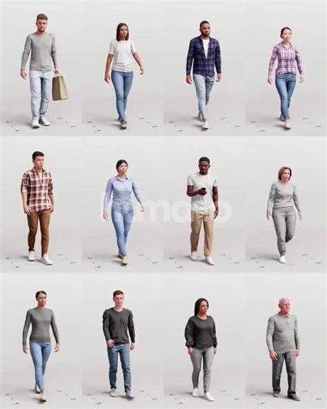 Animated 3d People Humano 3d 3d People Collections