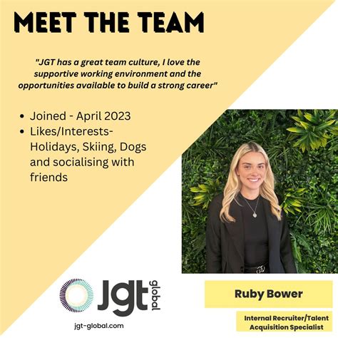 Ruby Bower On Linkedin Hi Everyone 😊 I Am The Internal Recruiter