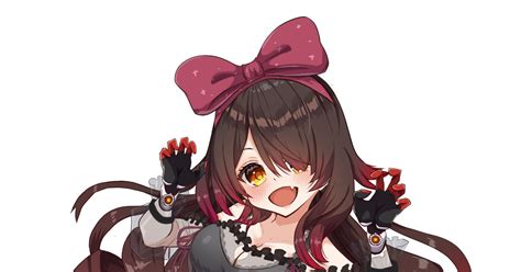 Hololive ロボ子さん新衣装、かわちぃ。 ネコのイラスト Pixiv