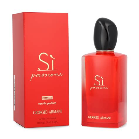 Perfume Giorgio Armani Si Passione Intense 100 Ml Edp Spray Para Dama