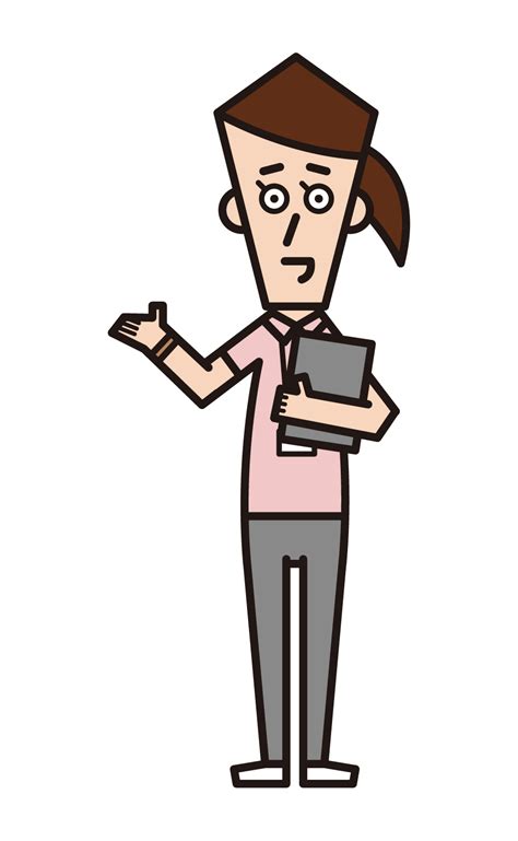 保健師男性のイラスト フリーイラスト素材集 KuKuKeKe