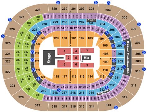 Bjcc Arena Seating Plan