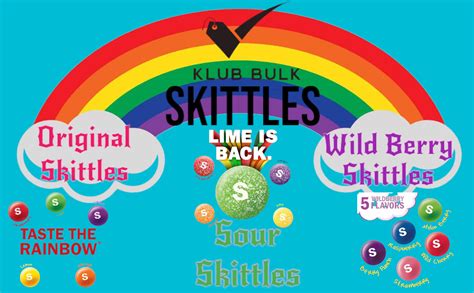 Skittles Candy Bulk Assortment 7 Lbs Original Skittles
