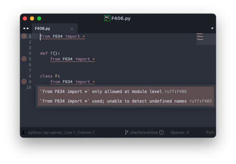Github Astral Shruff Lsp A Language Server Protocol Implementation