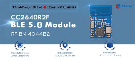 Certified BLE TI CC R F Module RF BM B RF Star
