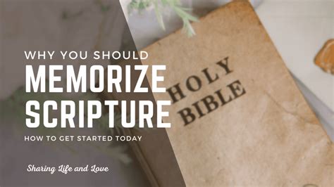 Why Memorize Scripture 25 Important Reasons Resources Sharing
